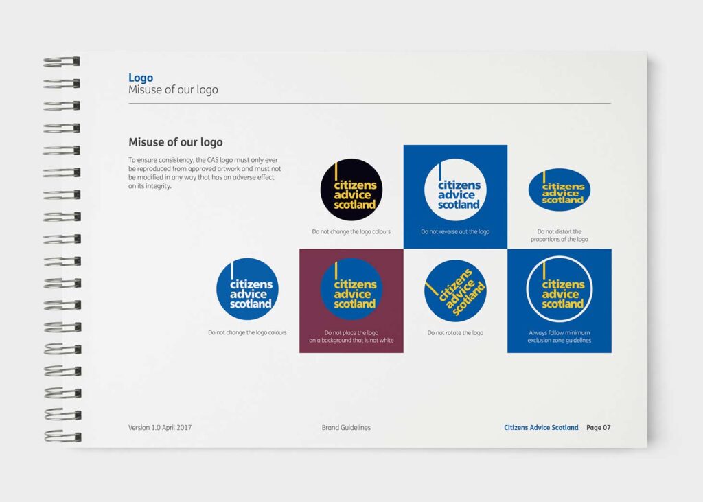 Citizens Advice Scotland | Firefly Brand Guidelines Project