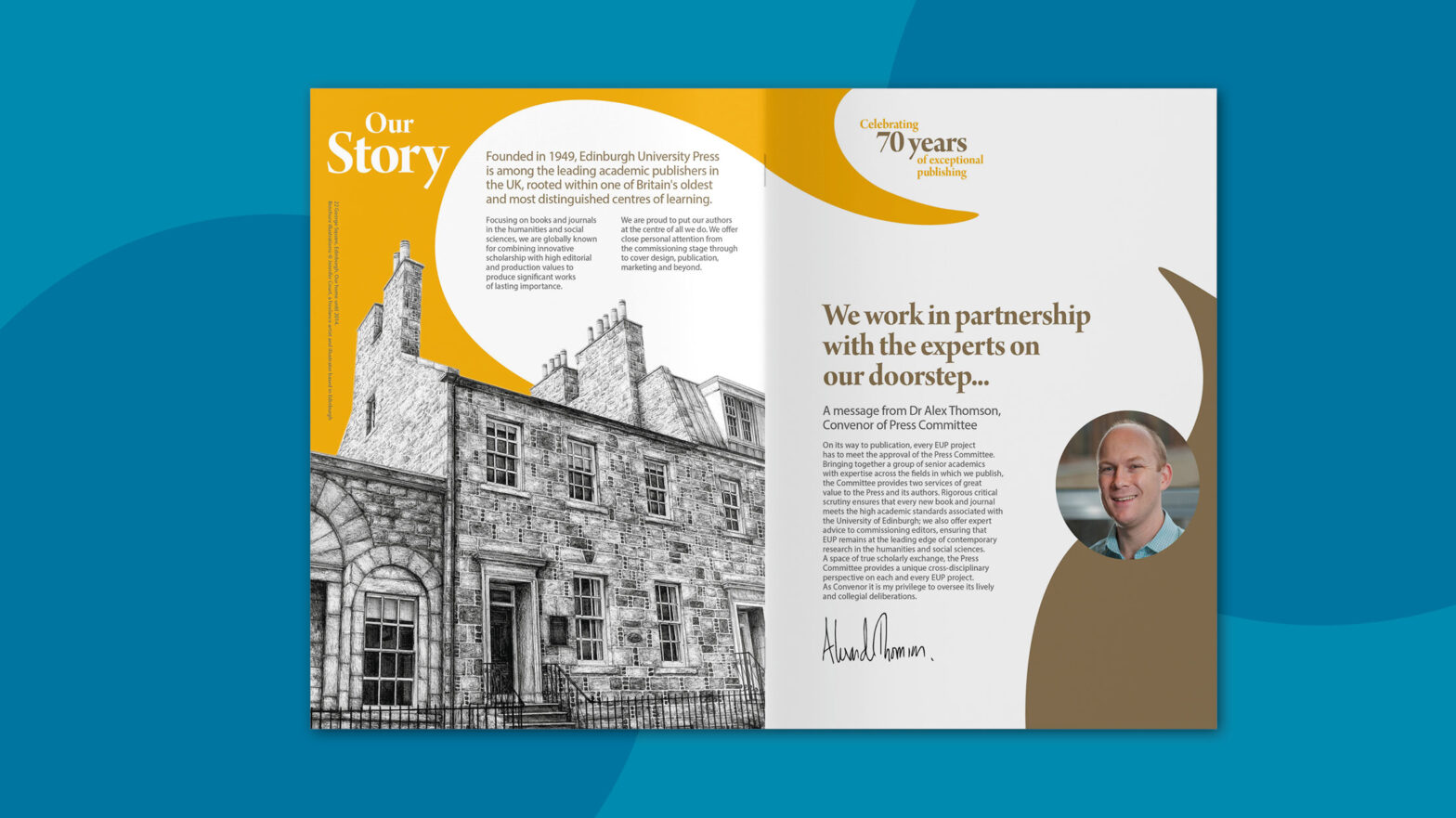 Edinburgh University Press | Firefly Brochure Design